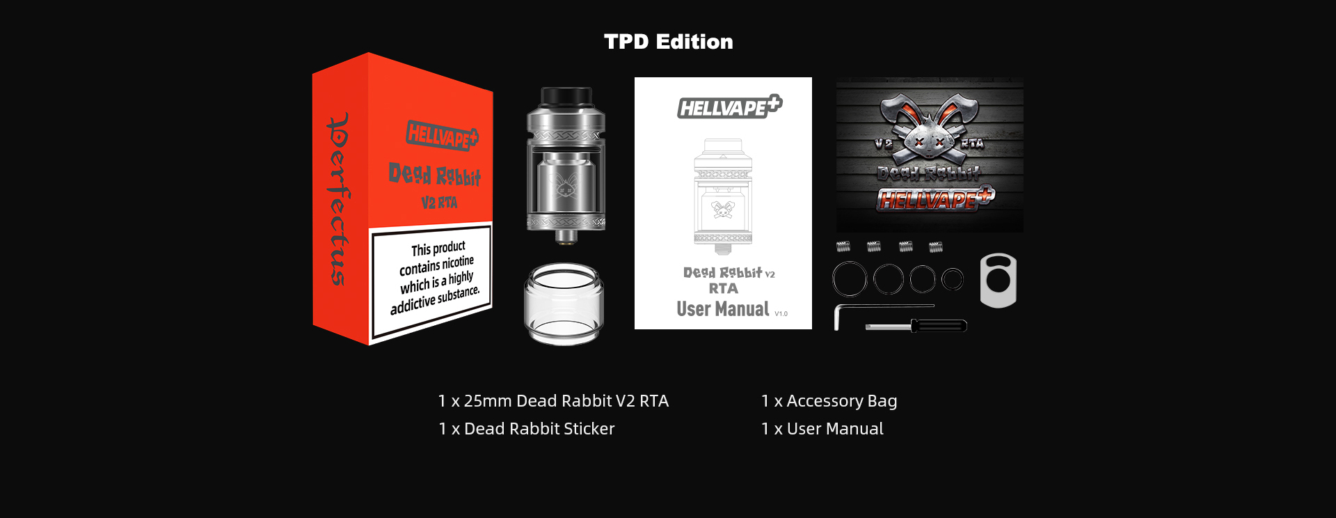 Dead Rabbit V2 RTA-Hellvape - The DIY atomizer leading brand